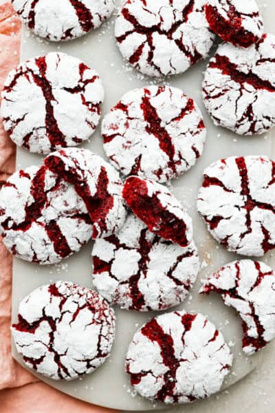 Red Velvet Crinkle Cookies: Soft, Chewy, and Easy | The Recipe Critic