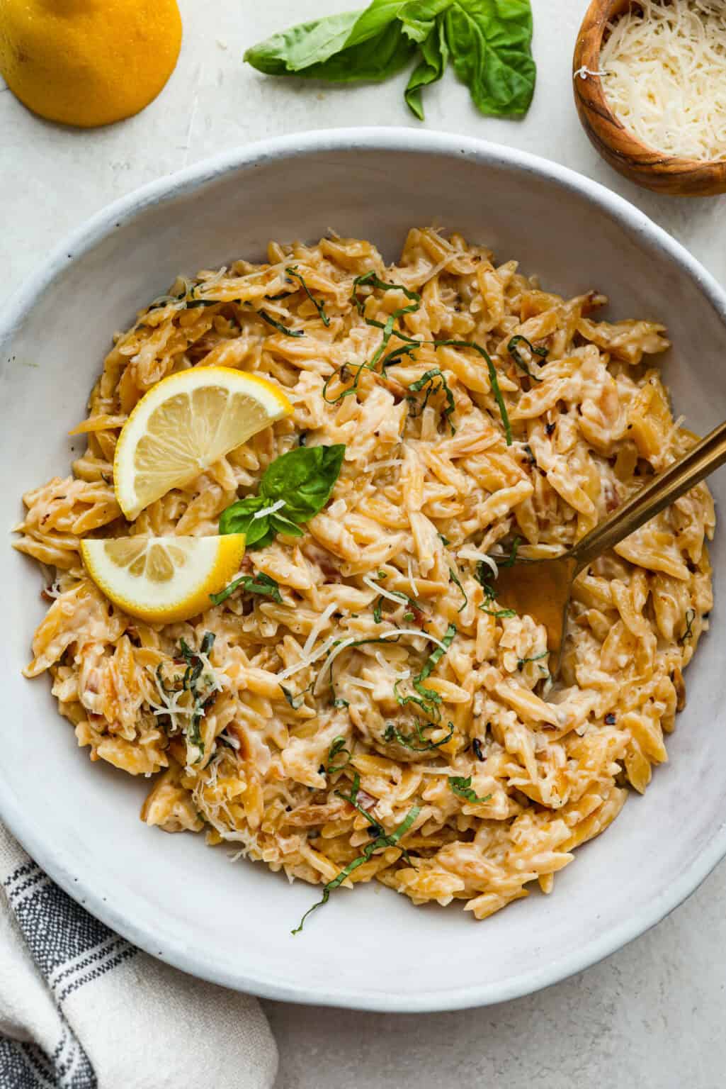 The BEST Creamy Lemon Orzo Recipe | The Recipe Critic
