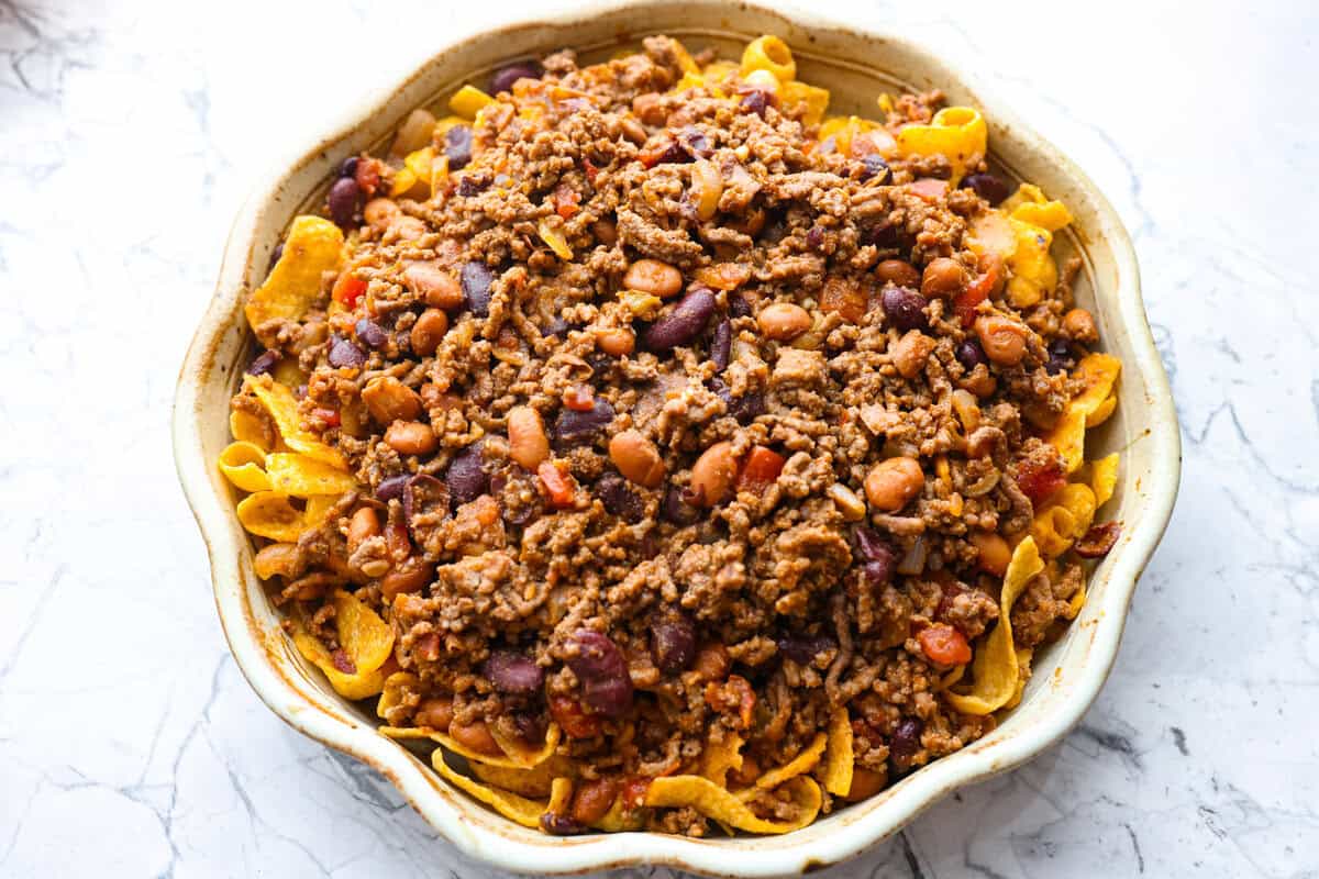 Simple Tacky Frito Chili Pie Recipe - Recipes Vista