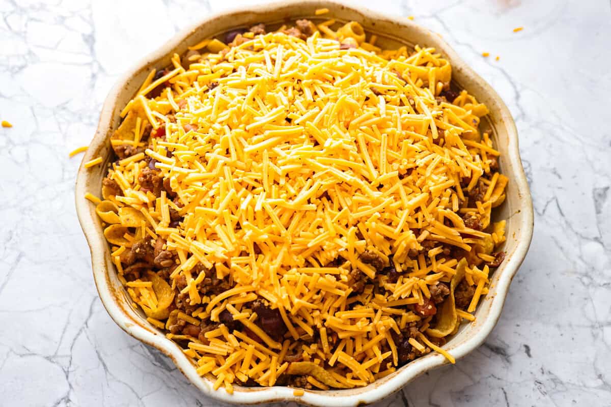 Easy Cheesy Frito Chili Pie Recipe | The Recipe Critic