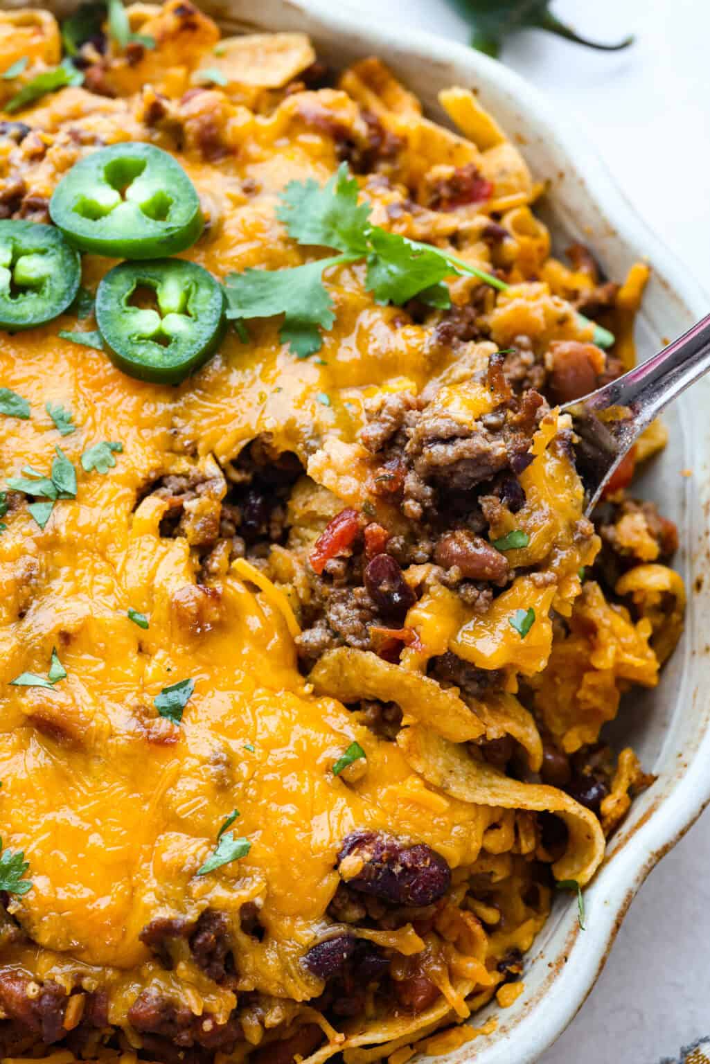 Easy Cheesy Frito Chili Pie Recipe | The Recipe Critic