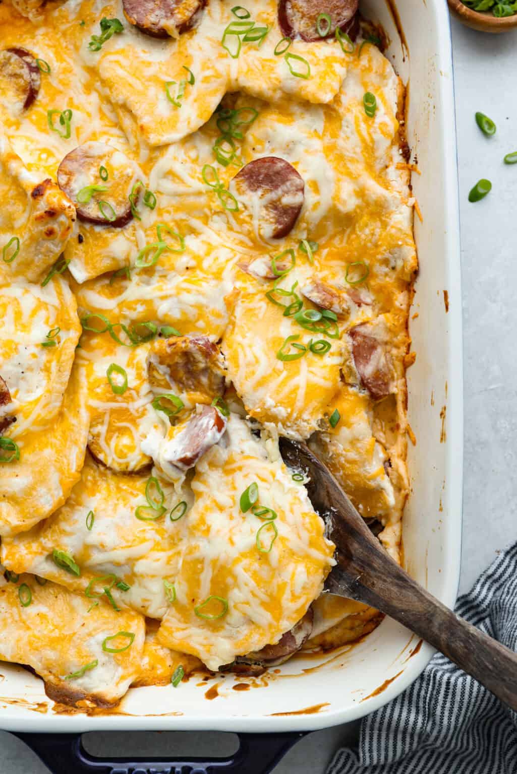 Kielbasa Pierogi Casserole Recipe | The Recipe Critic