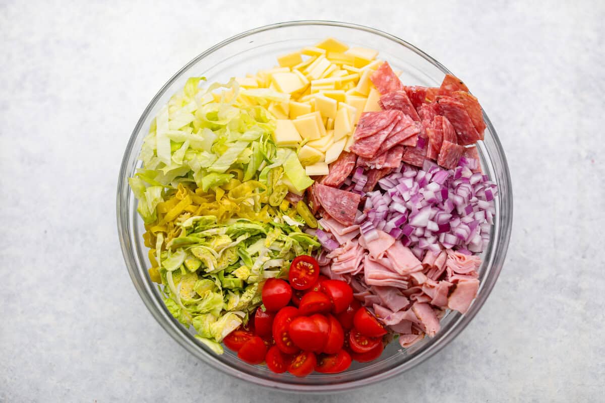 Low Carb Grinder Salad Recipe | The Recipe Critic