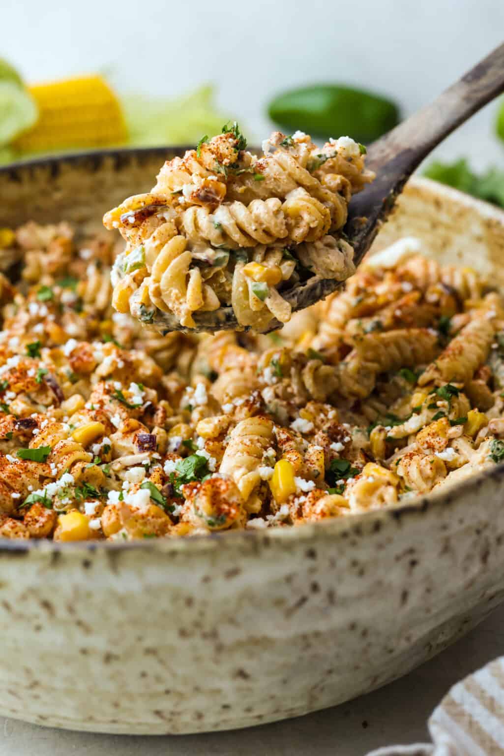 Mexican Street Corn Pasta Salad | The Recipe Critic