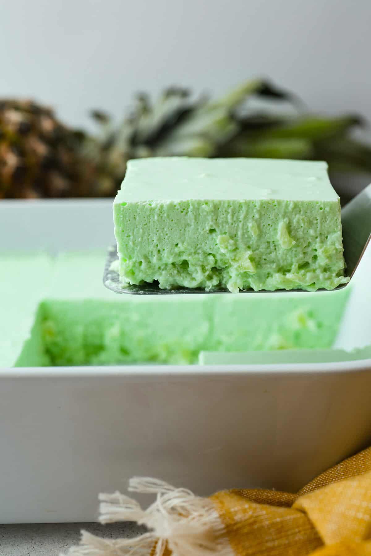 Fluffy Lime Jello Salad