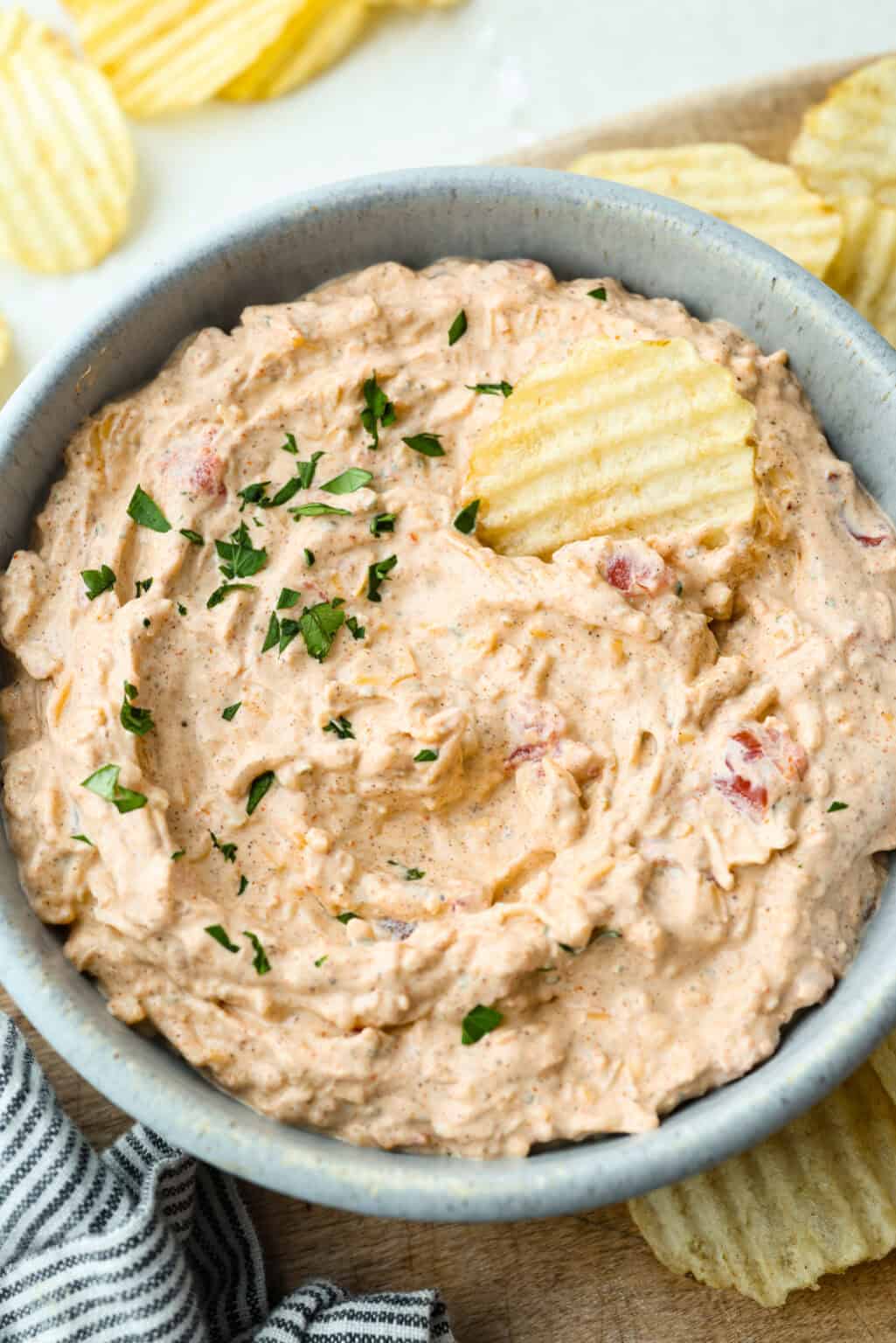 Loaded Creamy Ranch Dip (Poolside Dip) | The Recipe Critic