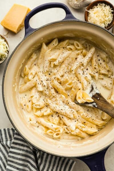 Ultra Creamy Four Cheese Pasta Recipe | The Recipe Critic