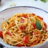 Easy Margherita Spaghetti with Fresh Tomatoes & Basil | The Recipe Critic