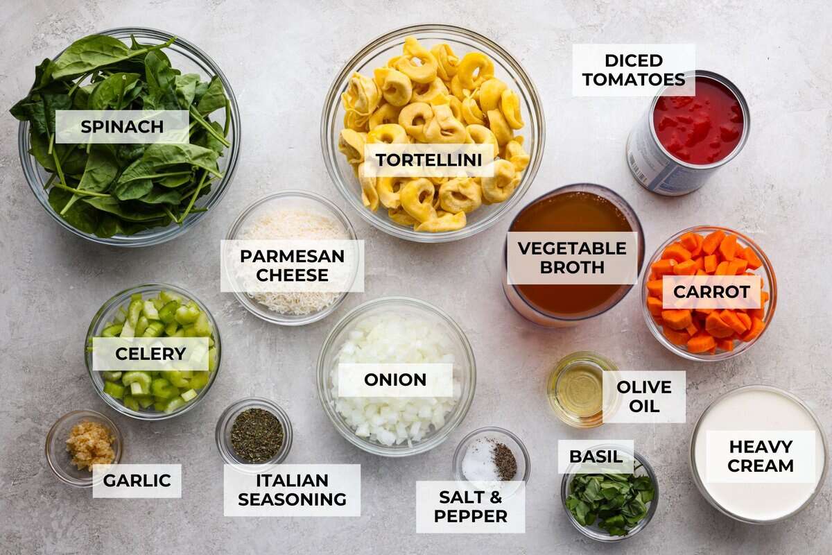 Creamy Vegetable Tortellini Soup | The Recipe Critic