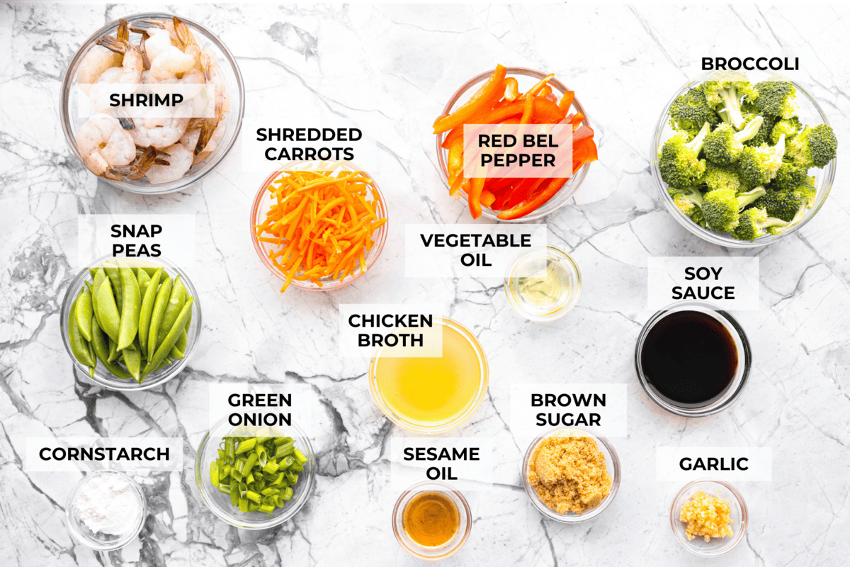 Garlic Shrimp Stir Fry Recipe - Healthy 4 Sure Blog