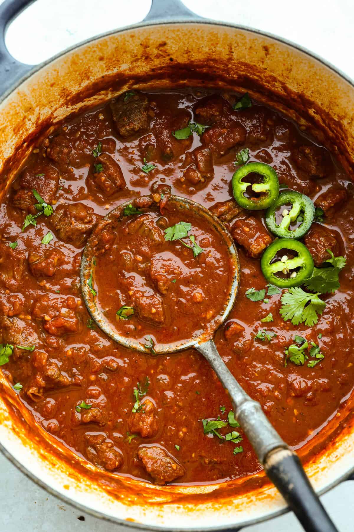 Texas Chili Recipe | Classic No Bean Beef Chili | The Recipe Critic
