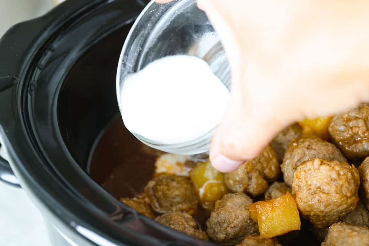 Slow Cooker Huli Huli Meatballs – Easy Hawaiian Dinner | The Recipe Critic