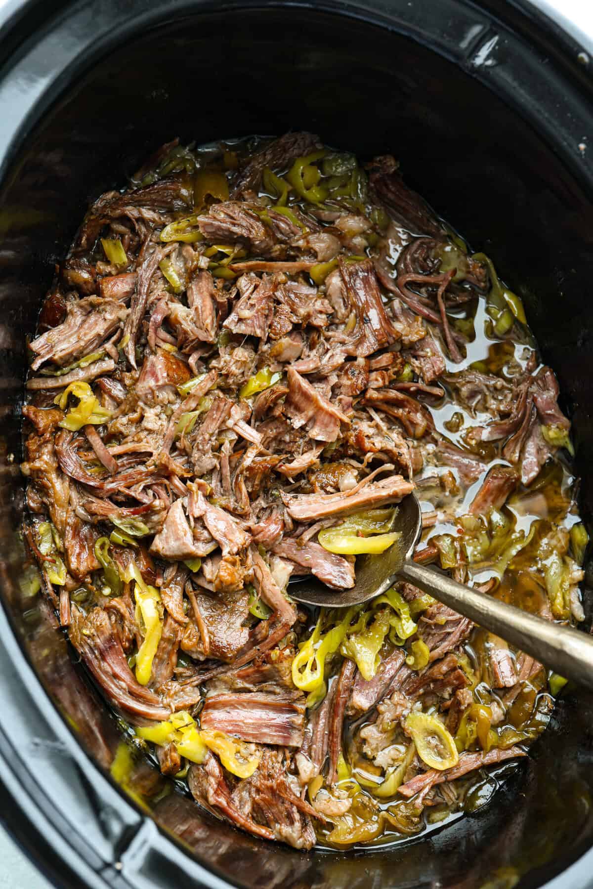 Slow Cooker Italian Beef – Tender, Juicy, and Packed with Flavor | The ...
