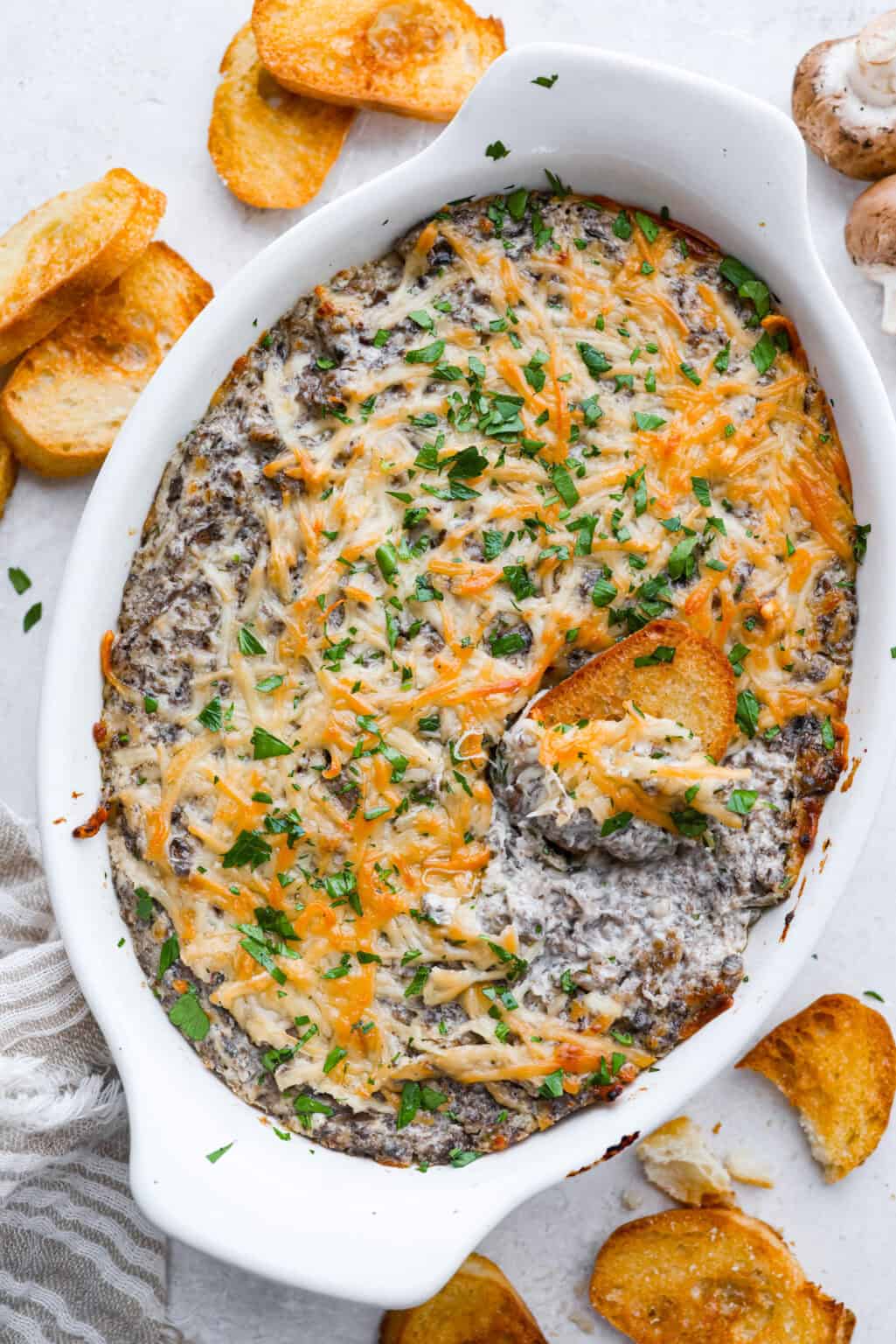 Sausage Stuffed Mushroom Dip – Easy, Creamy, and Delicious | The Recipe ...