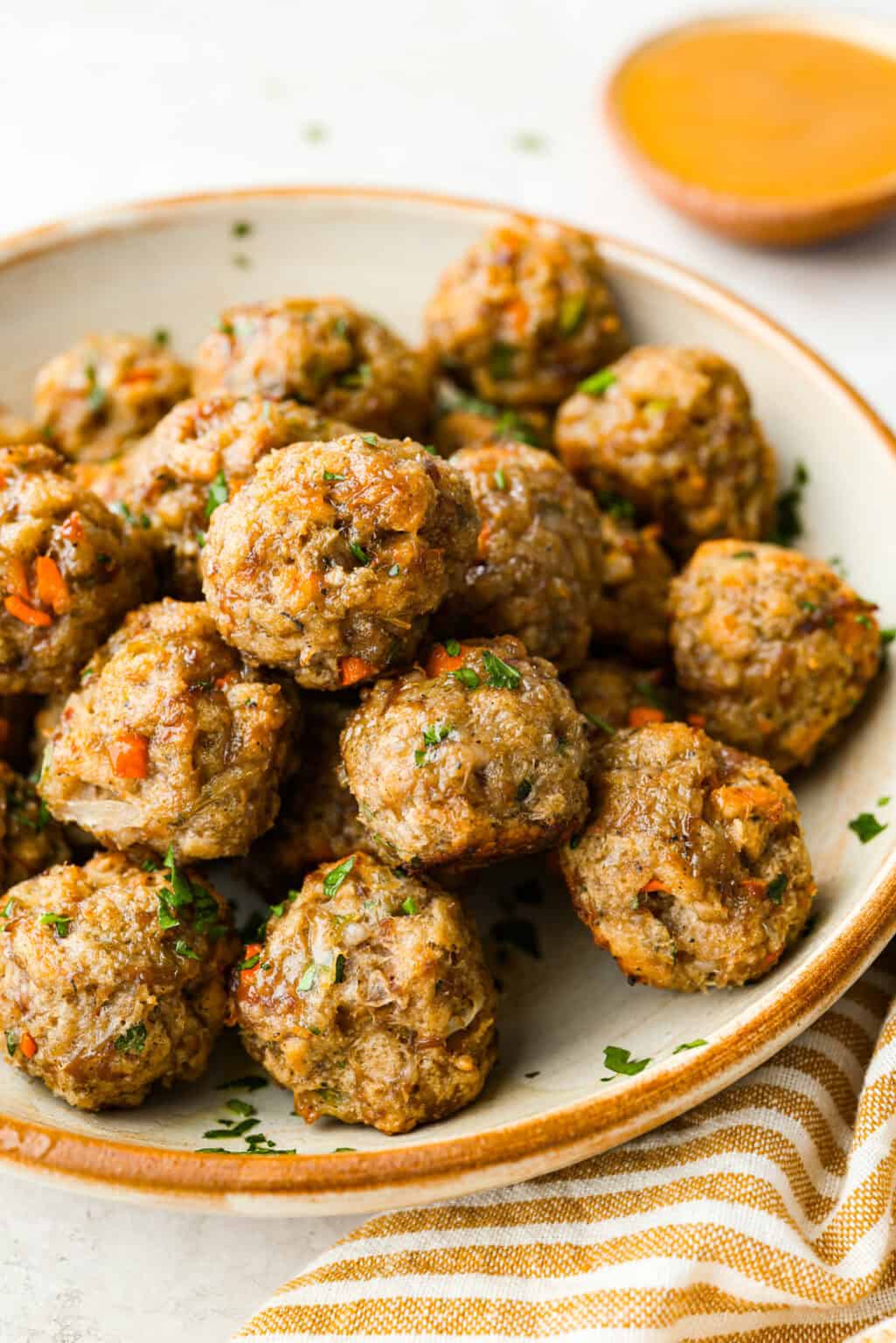 Sausage Stuffing Balls – Easy Holiday Appetizer | The Recipe Critic