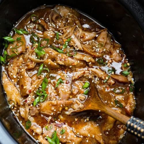Slow Cooker Korean BBQ Chicken