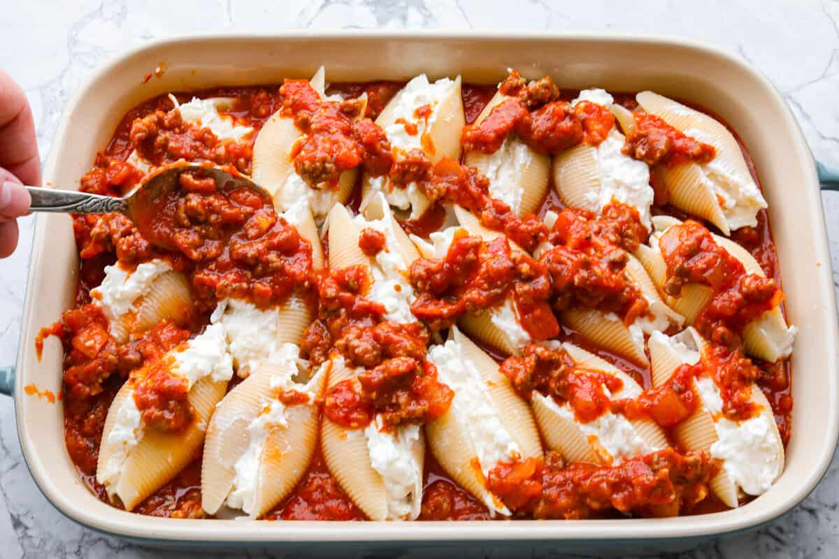 Million Dollar Stuffed Shells (Cheesy and Easy) | The Recipe Critic