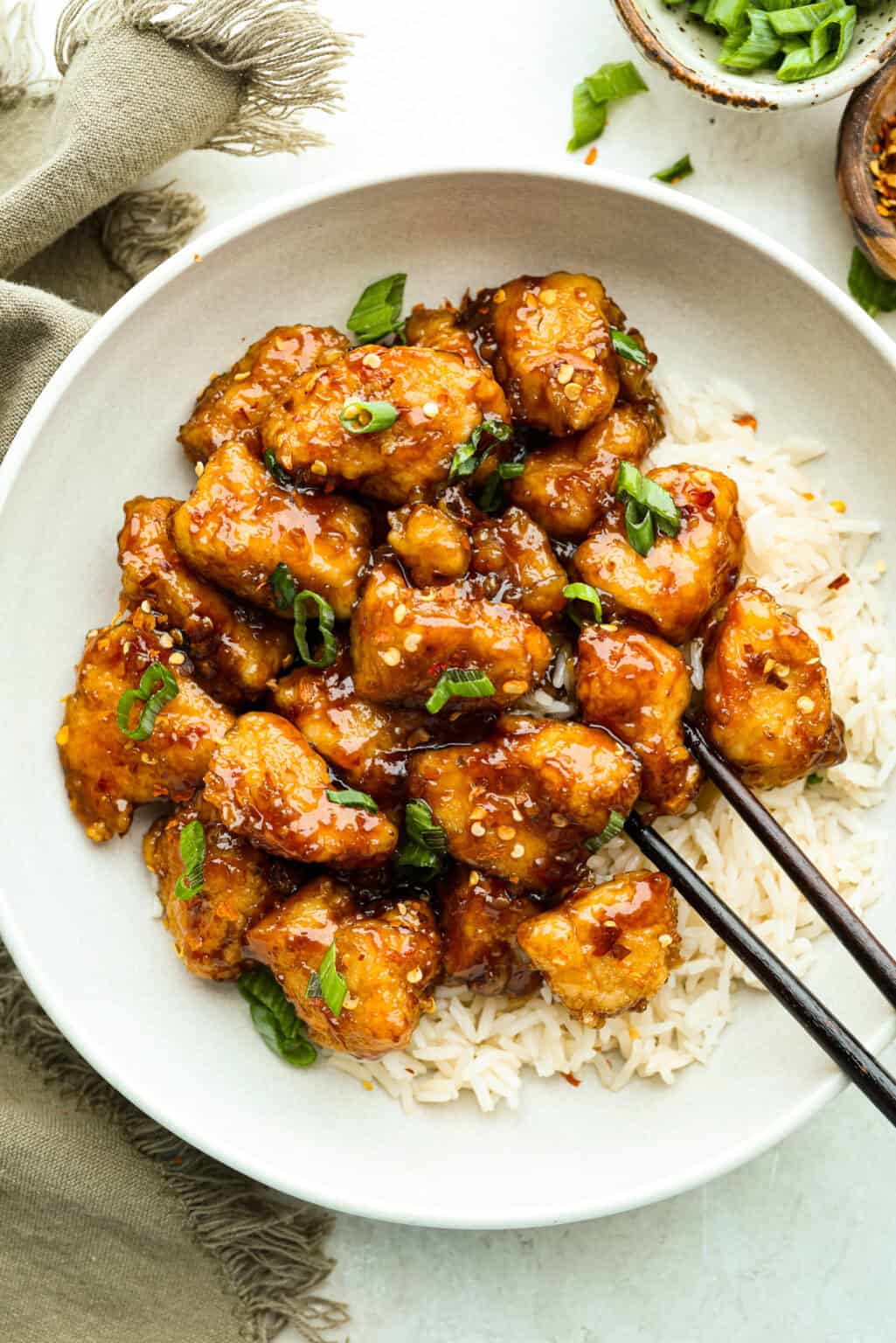 Baked General Tso’s Chicken | Easy, Crispy & Healthy | The Recipe Critic