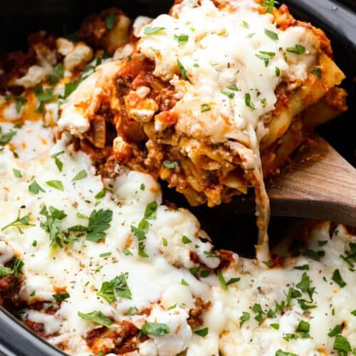 Easy Slow Cooker Lasagna Recipe | The Recipe Critic