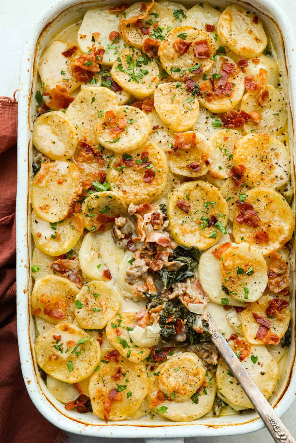 Chicken Alfredo Ravioli Casserole (Easy Cheesy Dinner Bake) | The ...