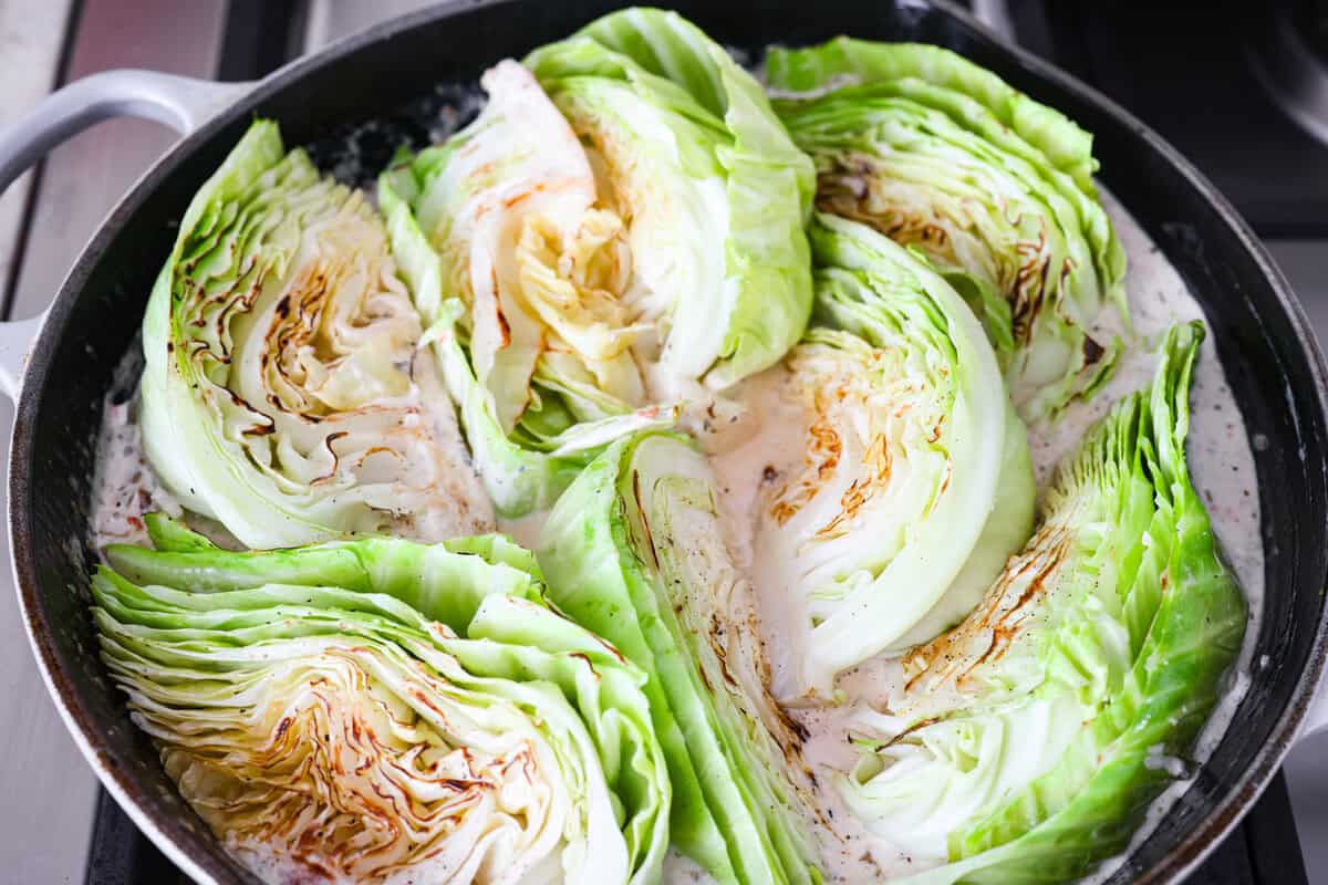 Creamy Tuscan Melting Cabbage | The Recipe Critic