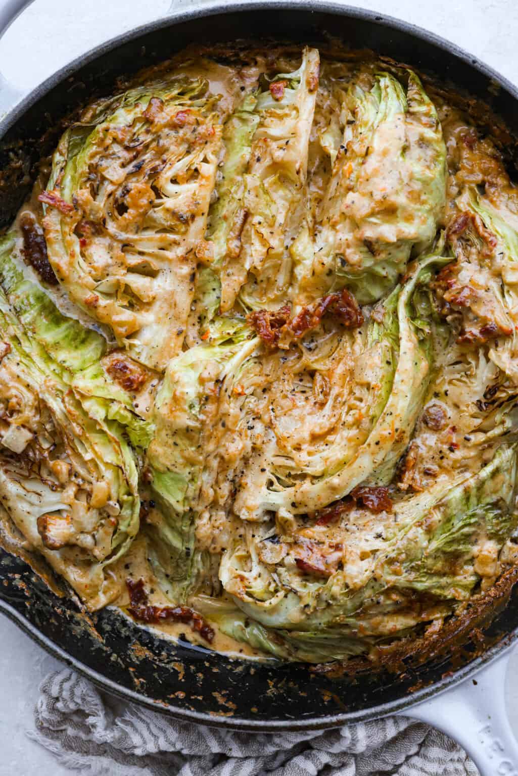 Creamy Tuscan Melting Cabbage | The Recipe Critic