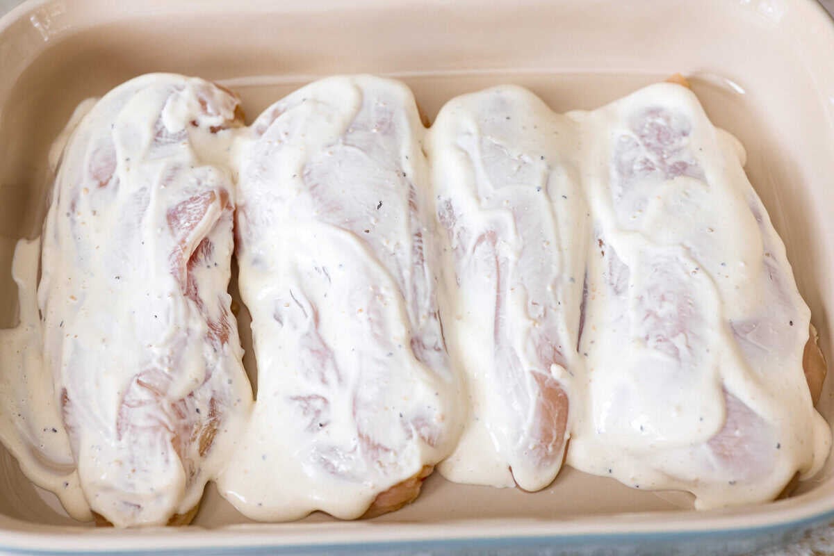 Caesar Chicken Bake Recipe Creamy Easy Family Dinner | The Recipe Critic