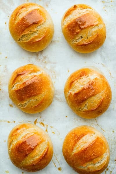 French Bread Rolls (Crispy Outside, Soft Inside) | The Recipe Critic