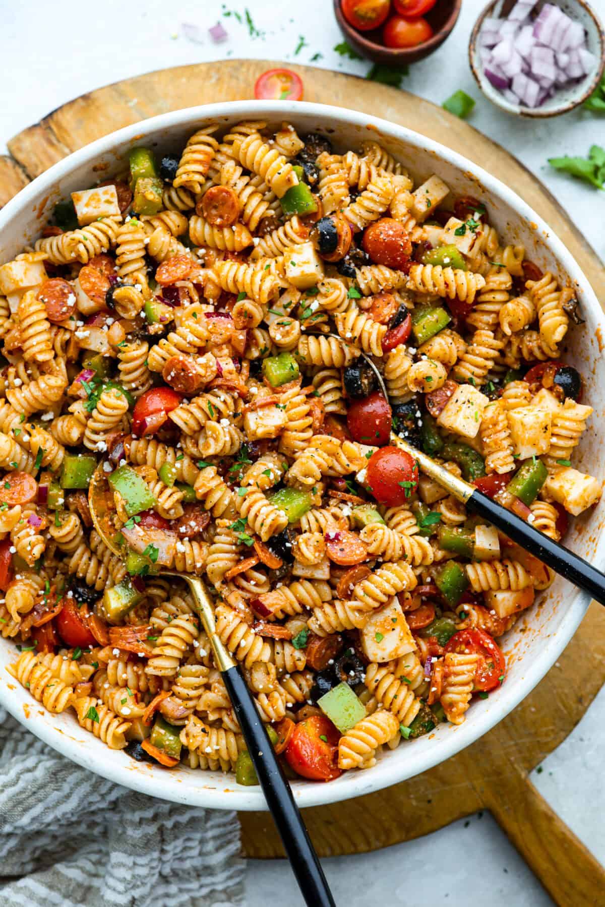Pizza Pasta Salad Recipe | The Recipe Critic